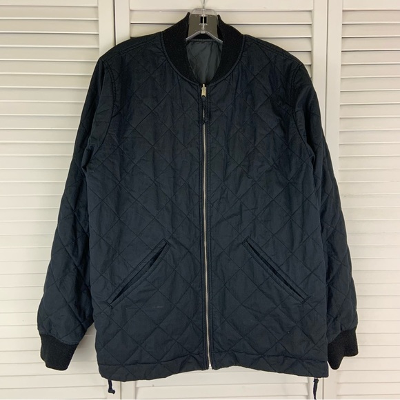 Abercrombie & Fitch | Jackets & Coats | Af Reversible Quilted Down Oversized Bomber Jacket ...